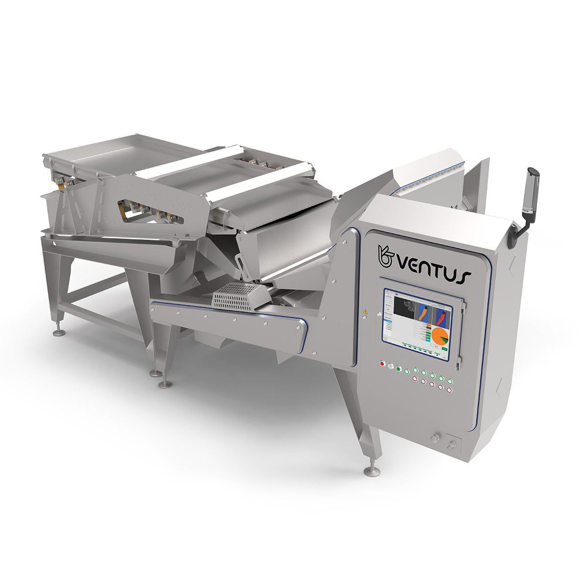 Ventus: our free-fall laser sorter | Optimum Sorting